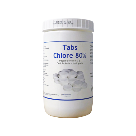 PASTILLE DE CHLORE 80% - 1KG