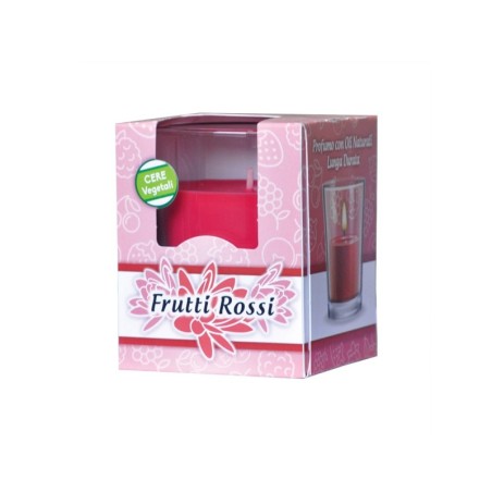 BOUGIE PARFUMEE - FRUITS ROUGES - 140GR