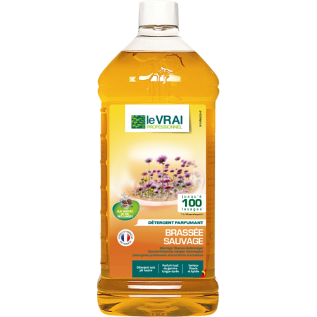 DETERGENT SOLS PARFUMANT - BRASSEE SAUVAGE - LE VRAI - 1L